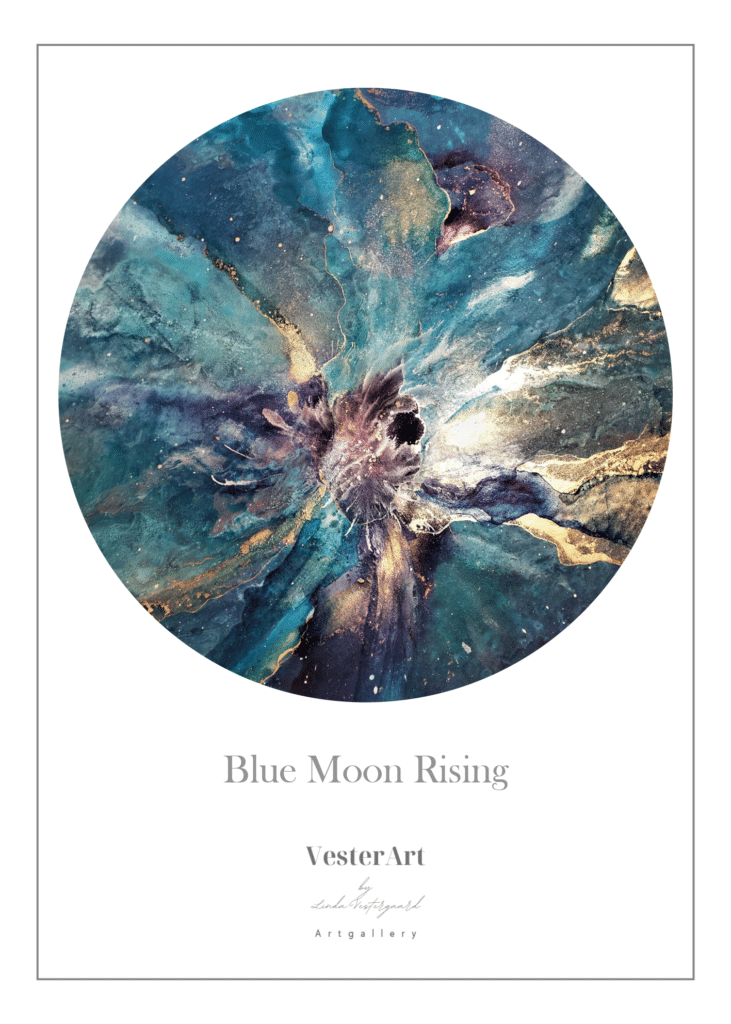 Blue Moon Rising - VesterArt
